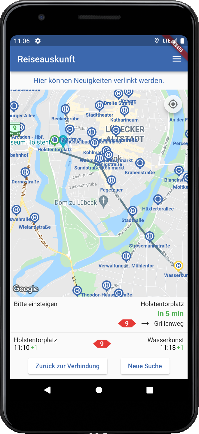 SPL Route | App für den ÖPNV - SimProLog GmbH